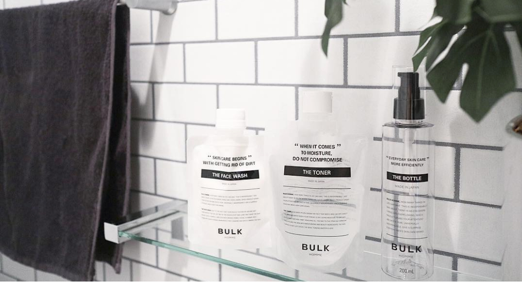 公式通販限定〈肌活〉コースはこちらから！BULK HOMME（バルクオム）